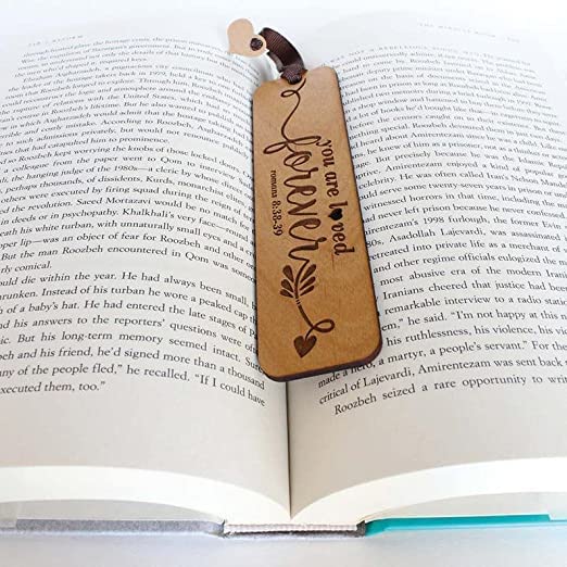 GORVI EXPORT Antique Wooden Bookmarks | Bookmark with Custom Messages ...
