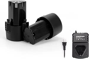 Amazon.com: COMOWARE 12V 2.0Ah Replacement Lithium Ion Battery with ...