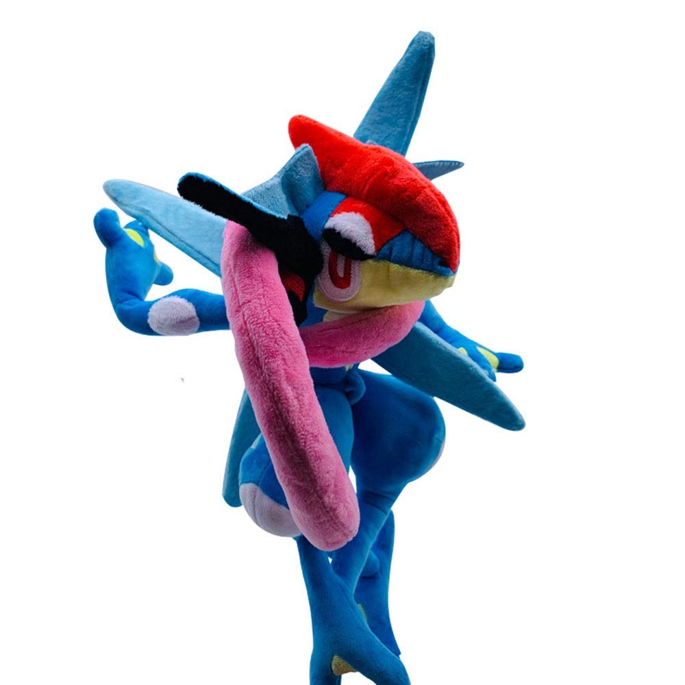 Hhtoy Greninja 30cm Anime Plush Toy Frogadier Evolution Edition Cartoon ...