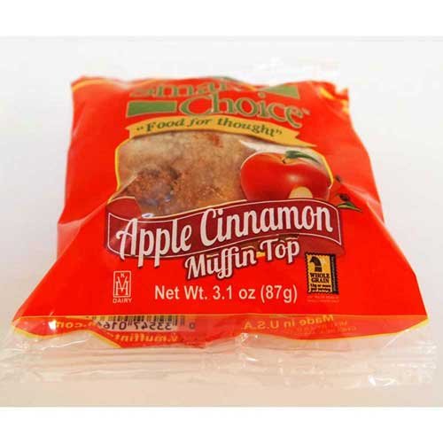 Amazon.com: Smart Choice Apple Cinnamon Muffin Top, 3.1 Ounce - 48 per ...