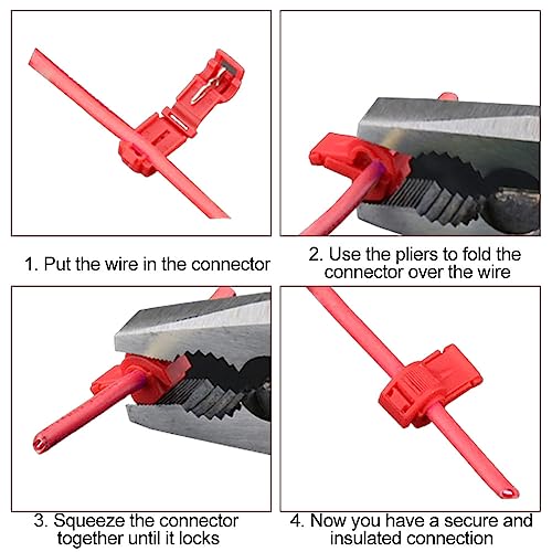 Waterproof Cable Connector Set for Robotic Lawnmowers, 8 Pieces Cable ...