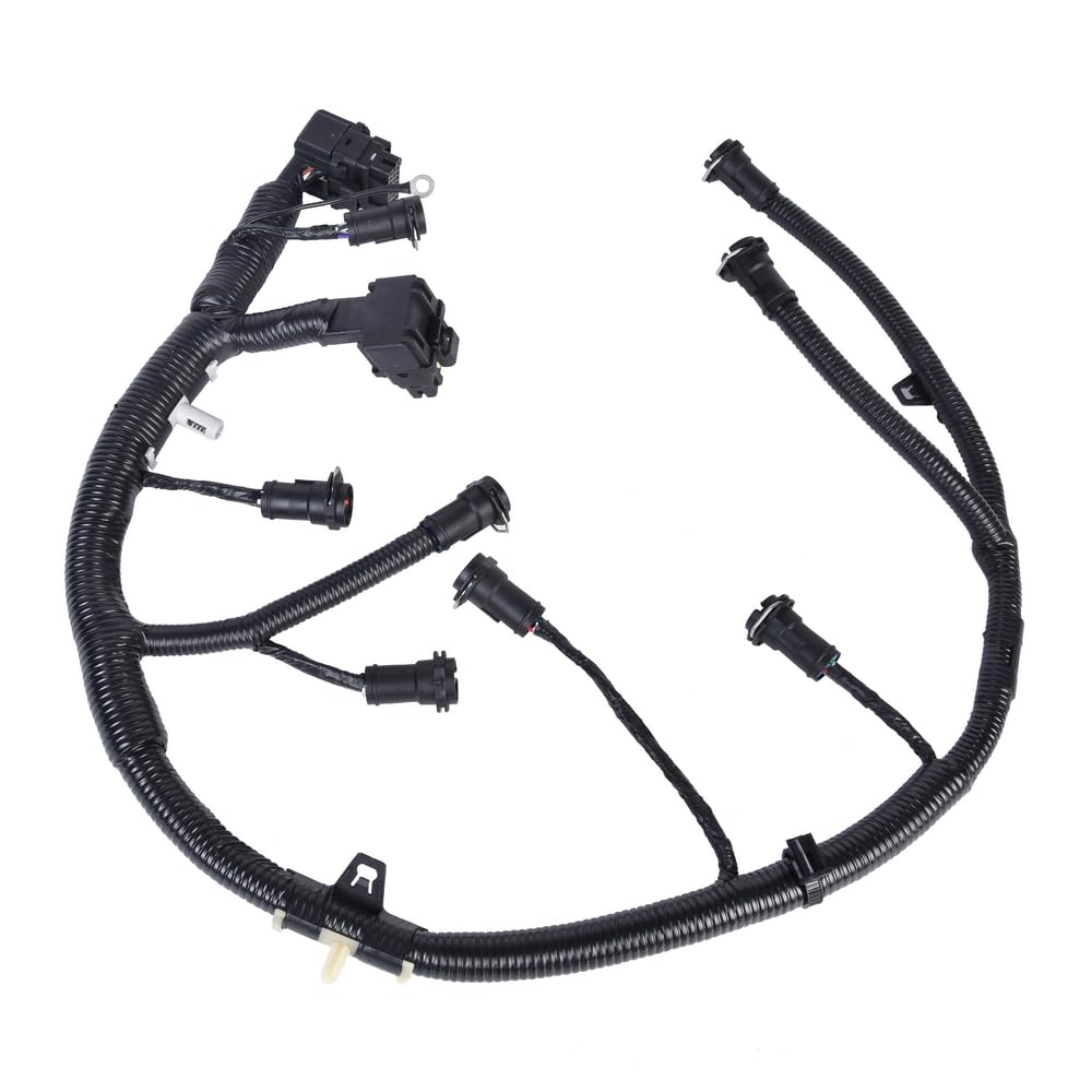 Snapklik.com : FICM Engine Fuel Injector Complete Wire Harness Compatible
