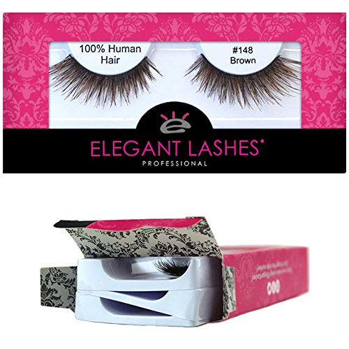 Amazon.com: Elegant Lashes #148 Premium 3D Lashes | Thick Double-Layer ...
