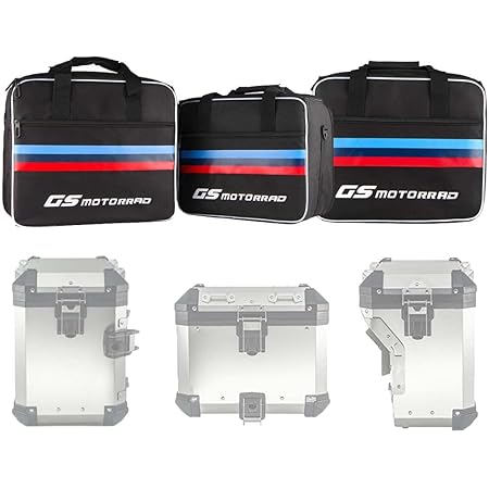 Amazon.com: MYIADV Motorcycle Luggage Inner Bag Expandable Top Case ...