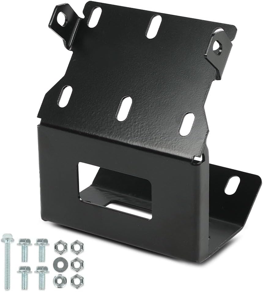 Amazon.com: WeiSen Winch Mounting Bracket Plate Compatible with Honda ...