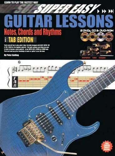 Amazon.com: CP11890 - Super Easy Guitar Lessons - Notes Chords and ...