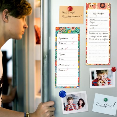 Snapklik.com : KiDEPOCH Magnet Notepads For Refrigerator, Magnetic To ...