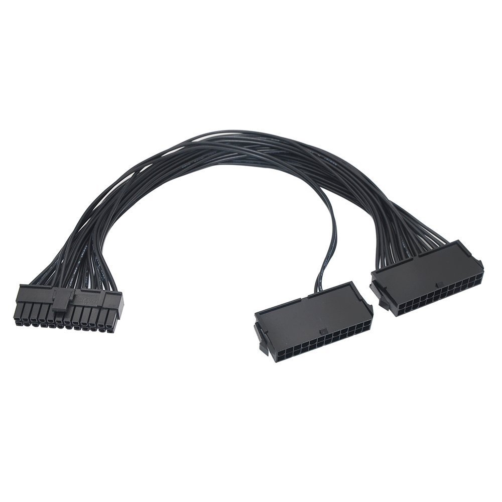 Amazon.com: [Mega1Comp Exclusive] Dual PSU Power Supply Splitter Cable ...