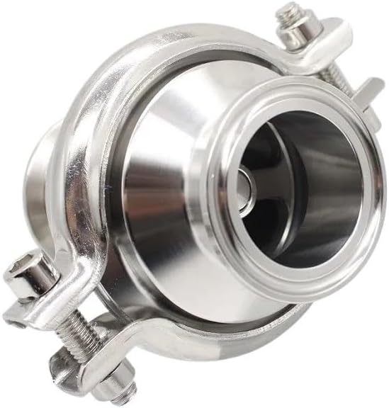 SS304/316 Sanitary One-way Valve Check Valve Tri Clamp Outer Diameter ...