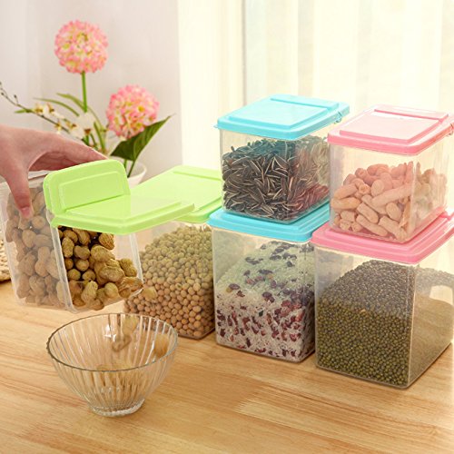 EasyBuy India S, Pink : High Quty 3 Sizes Kitchen Storage Box Multi-use ...