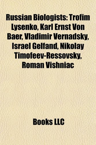 Amazon.co.jp: Russian Biologists: Trofim Lysenko, Karl Ernst Von Baer ...