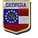 Amazon.com: Flagline Georgia (2003) - State Shield Patch : Arts, Crafts ...