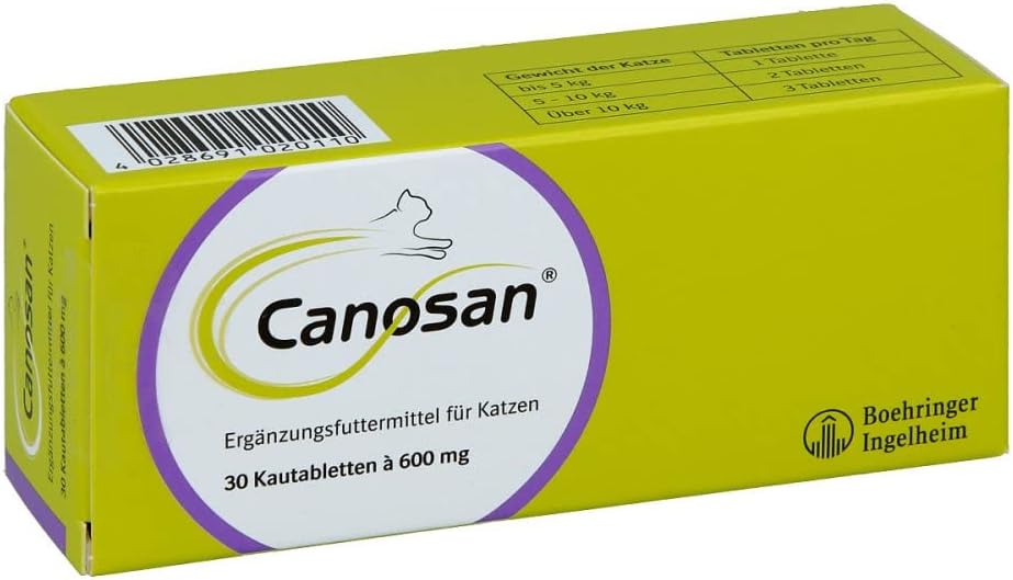 CANOSAN Kautabletten f.Katzen : Amazon.de: Haustier