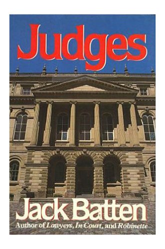 Judges: Batten, Jack: 9780771597299: Books - Amazon.ca