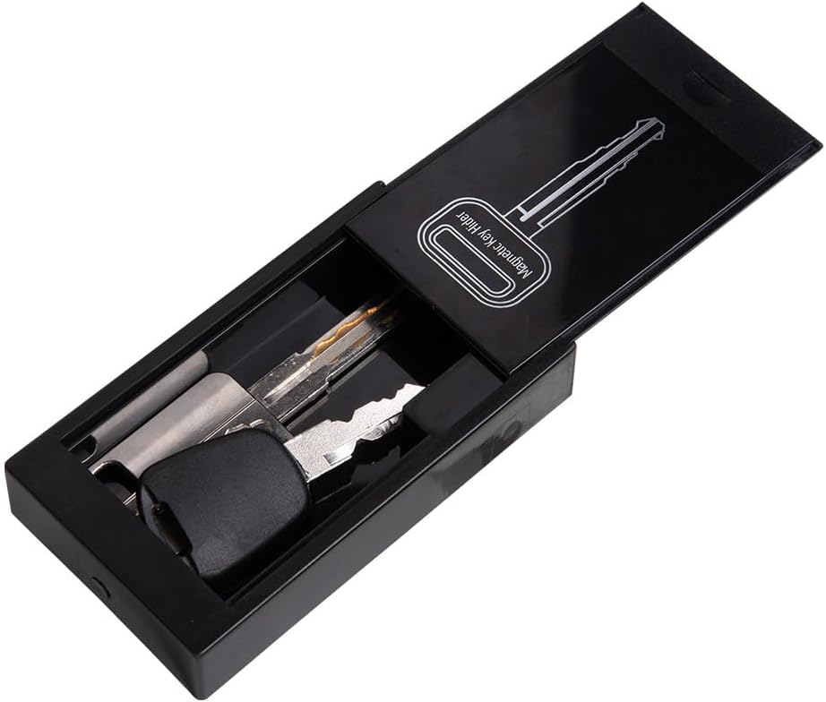 Mealivos Outdoor Hidden Compartment for Car Key, Diversion Safe Spare ...