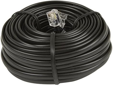 CS Telephone Extension Cord 2 Pin,1 Line RJ11 Male To Male Cable Line ...