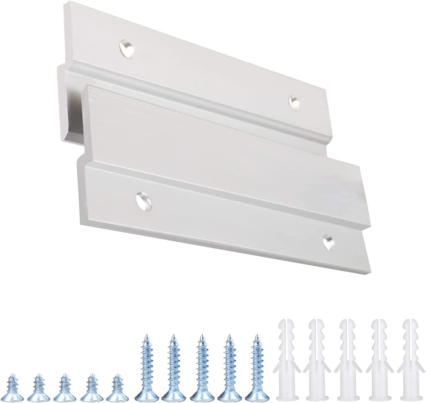French Cleat Picture Hanger, Aluminum Z Hanger Interlocking Wall ...