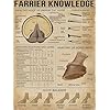 Amazon.com: Farrier Knowledge Metal Tin Sign Anatomy Of Horse Hoof ...