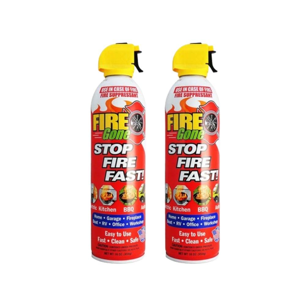 Emergency Fire Protection Strike First 2.5lb ABC Fire Extinguisher With ...