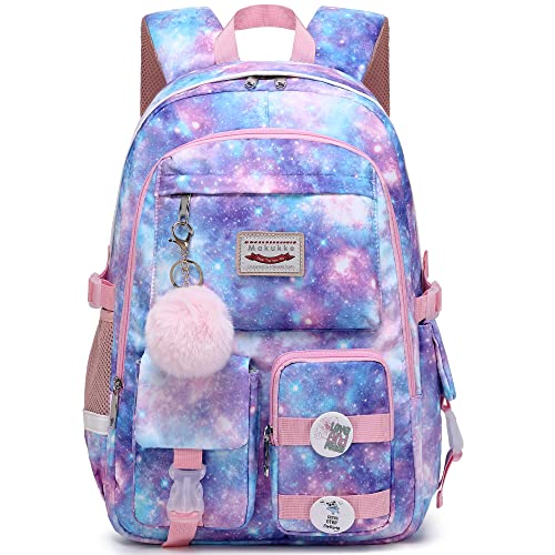 Makukke Backpack for Girls Women, 15.6 Inch Laptop School Bag ...
