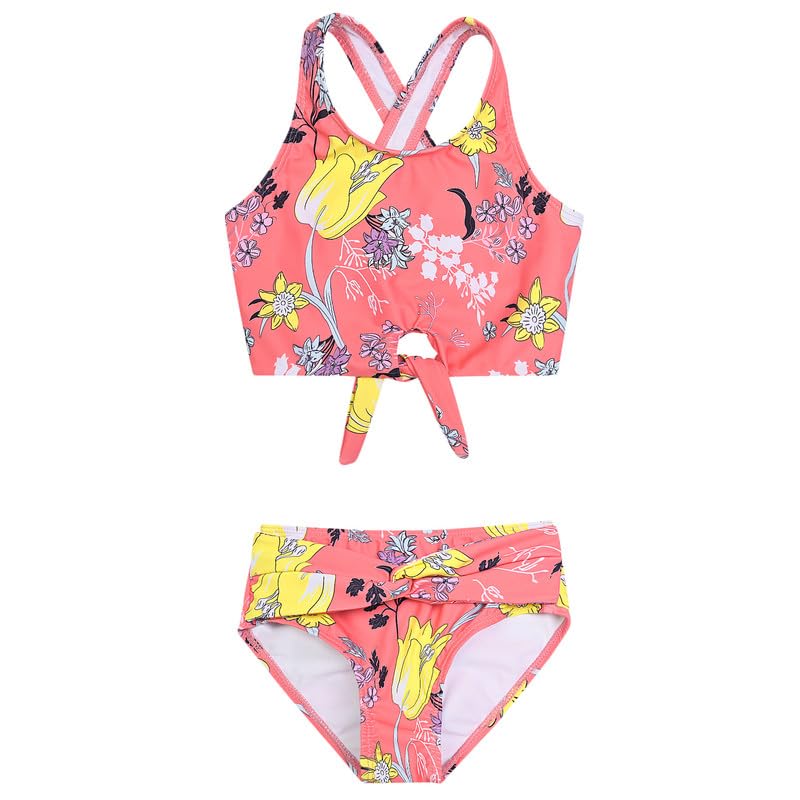 Snapklik.com : Girls Bathing Suit Swimsuits 2 Piece Tankini Bikini Size ...