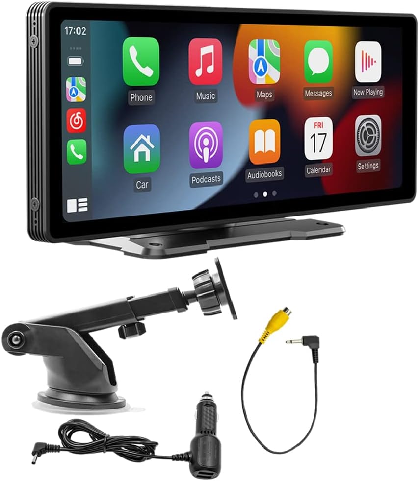 Hduacuge 9,3-Auto-Touchscreen Wireless CarPlay Android Auto Car ...