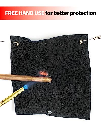 Snapklik.com : Welding Blanket Fireproof, Opening Shape Heat Shield Mat ...