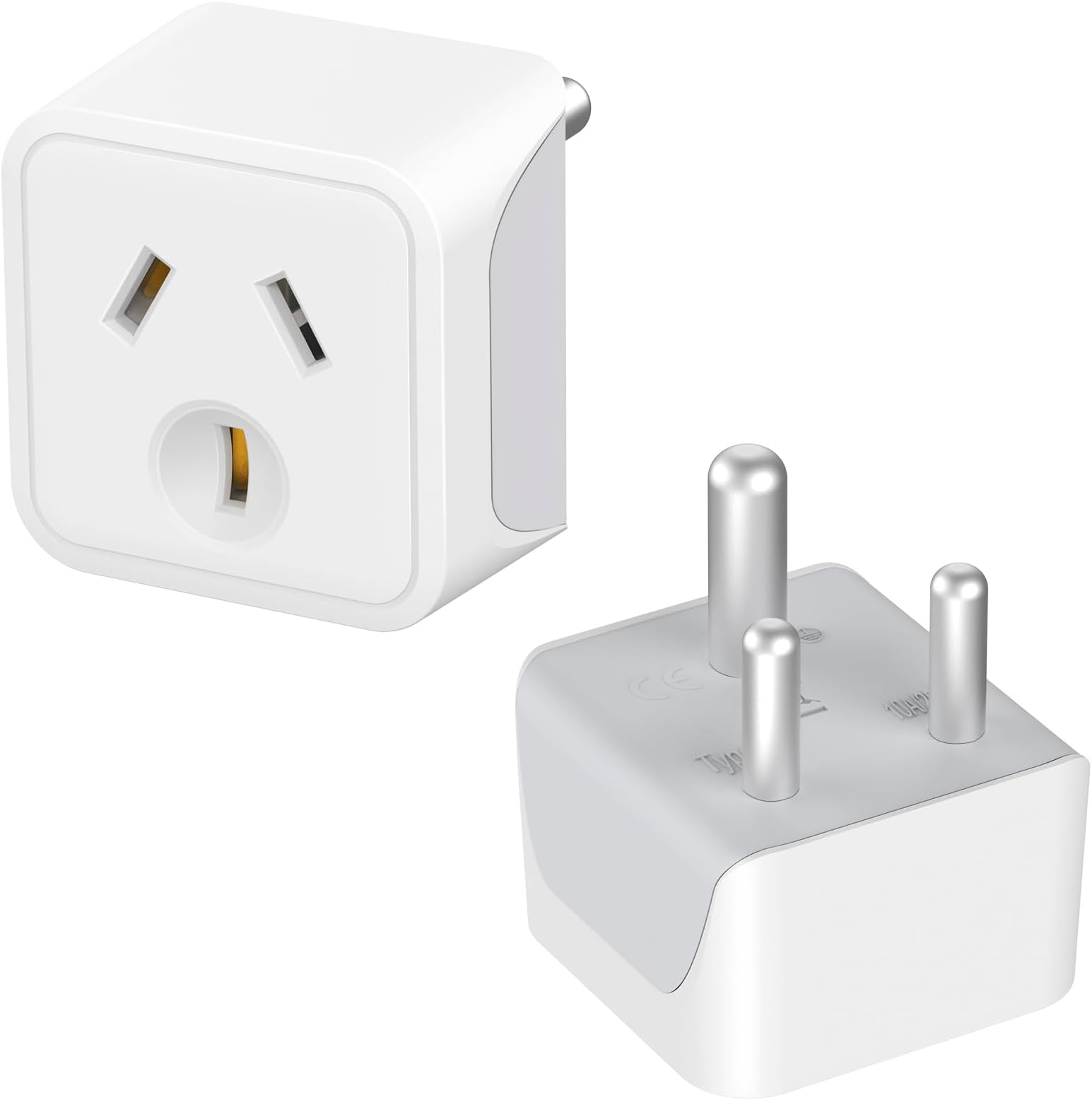 Dozianai Travel Adapter Pack of 2, AU to India Plug Adapter, Power Plug ...