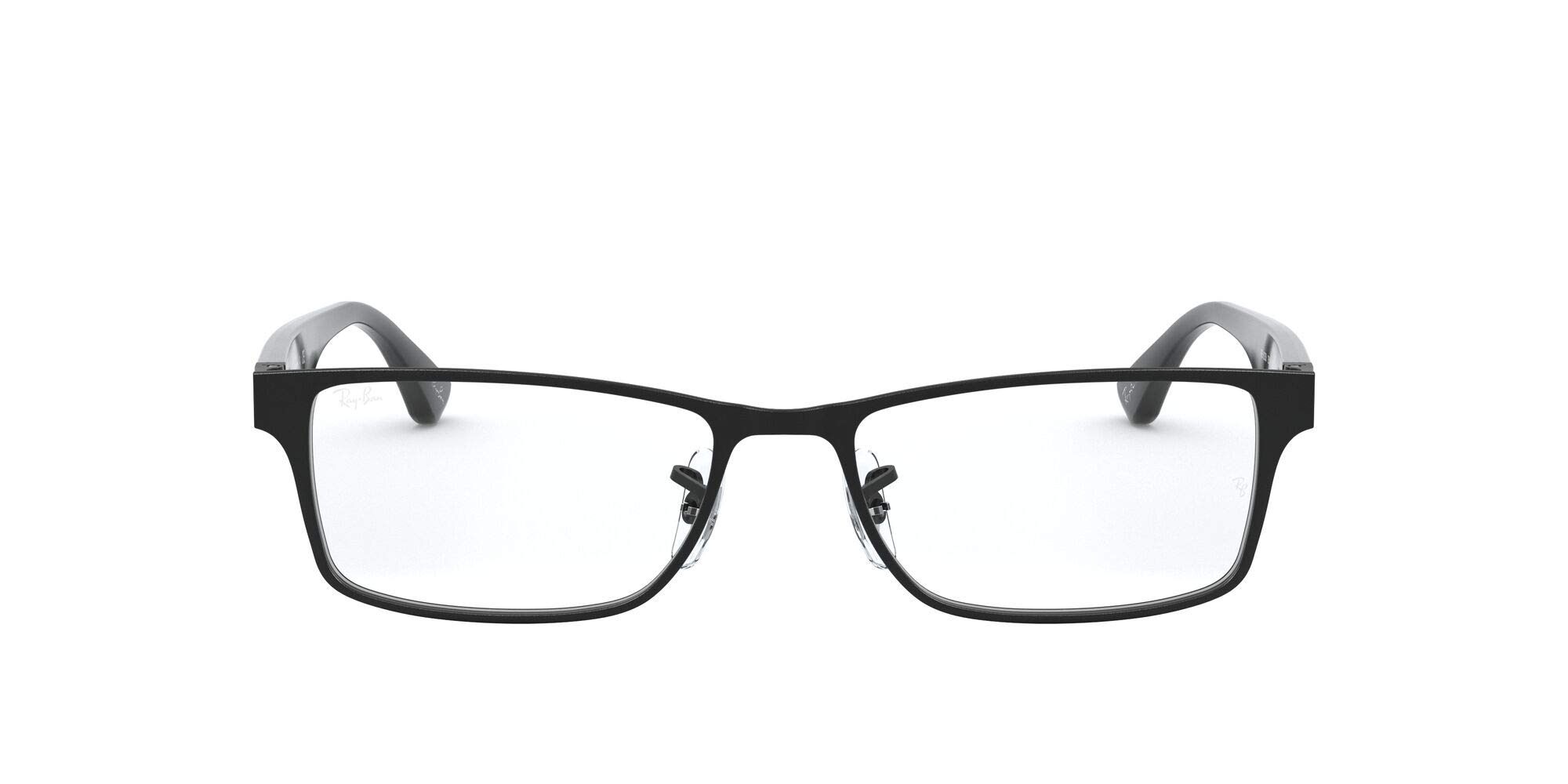 Ray-Ban Rx6238 Square Prescription Eyeglass Frames Black/Demo Lens 53 ...