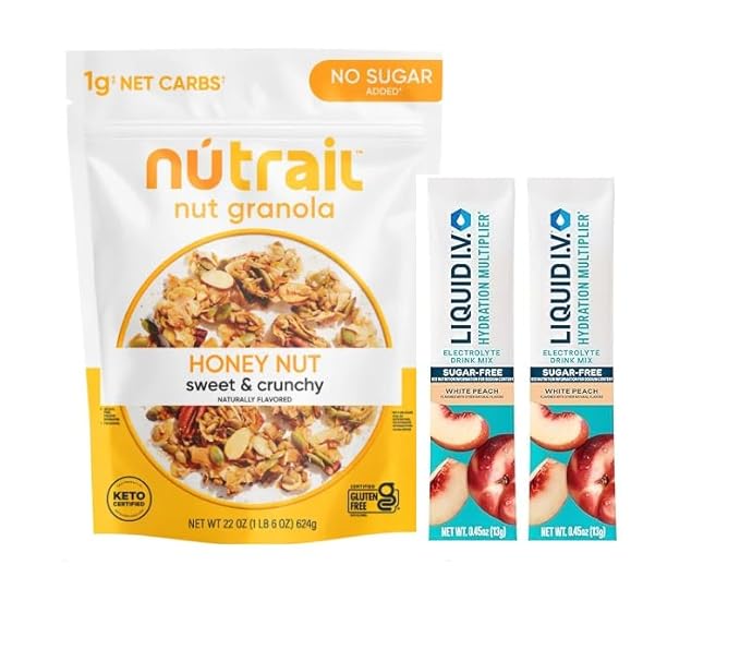 Amazon.com: Nutrail Nut Granola Cereal Honey Nut Sweet & Crunchy ...