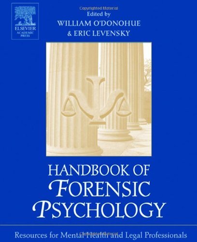 Handbook of Forensic Psychology: Resource for Mental Health and Legal Professionals - Kindle ...
