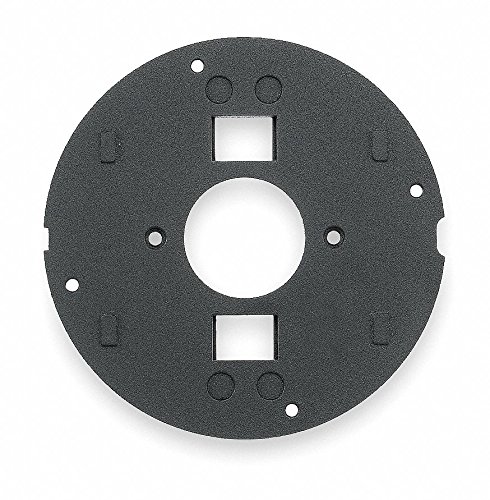 Hubbell Wiring Device-KELLEMS Round Cast Aluminum Floor Sub-Plate ...