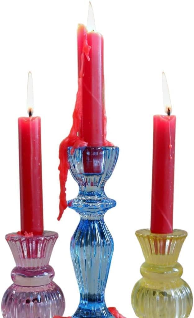 Amazon.com: Color Drip Candles, 3-Pack (6 candles total), Unscented ...