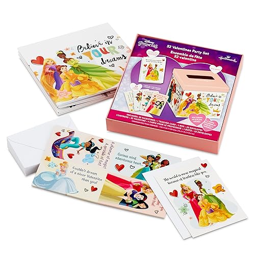 Snapklik.com : Hallmark Disney Princess Valentines Day Cards For Kids ...