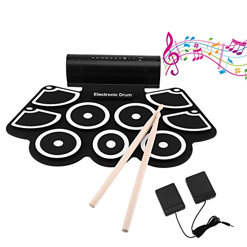 16 Best Portable Electronic Drum Set Pad Reviews 2022 (Best Travel ...