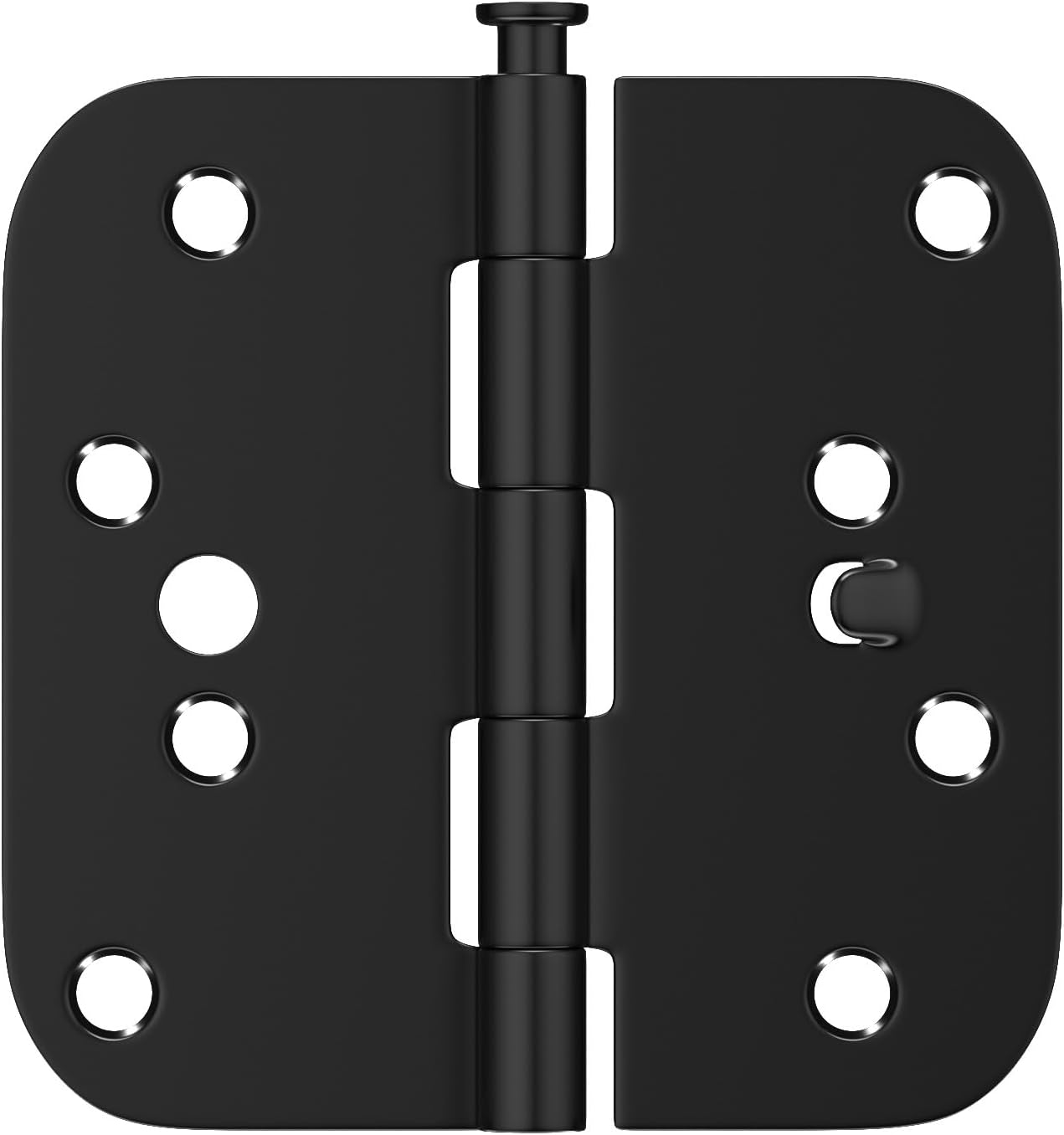 Security Door Hinges - Satin Nickel - 4 Inch with 5/8 Radius - Security ...