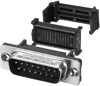 Amazon.co.jp: XYWHPGV IDCD-Sub Ribbon Cable Connector 15 Pin 2 Row Male Plug IDC Crimp Port ...