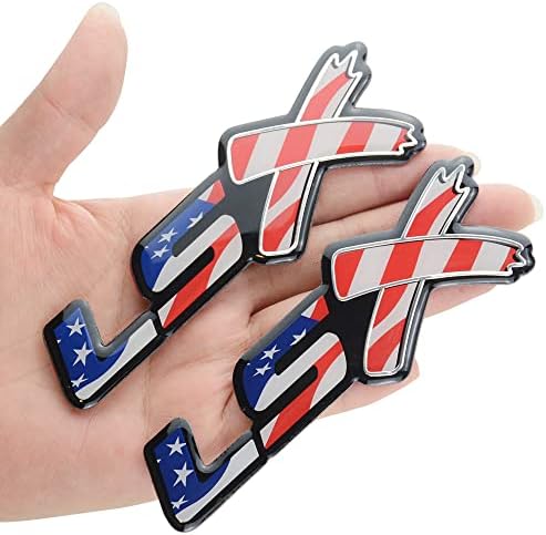 Amazon.com: Chrome Red LSX Fender Emblem Decal Badge Nameplate Letter ...