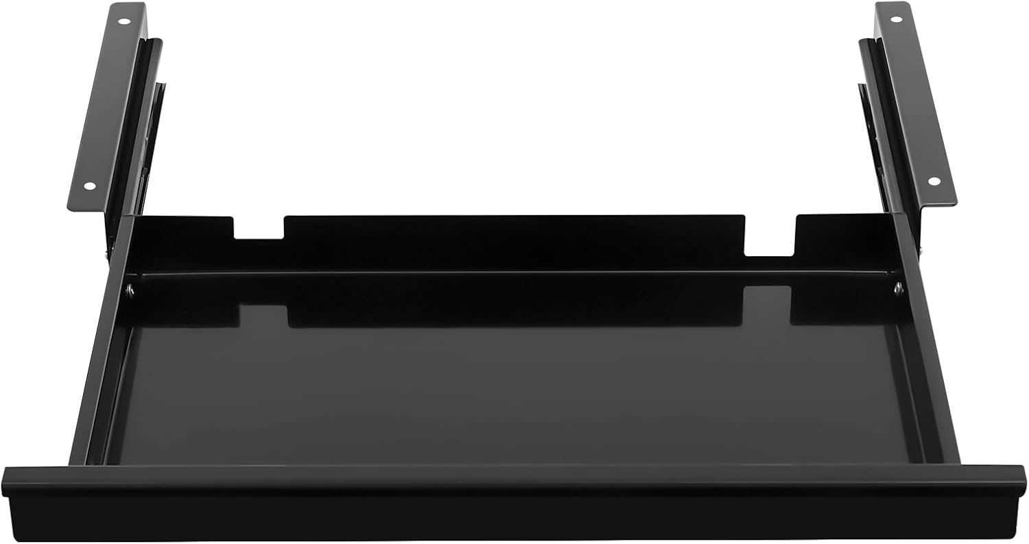 Amazon.com: Under Desk Drawer Sliding Pull-Out Drawer, Drawer Storage ...