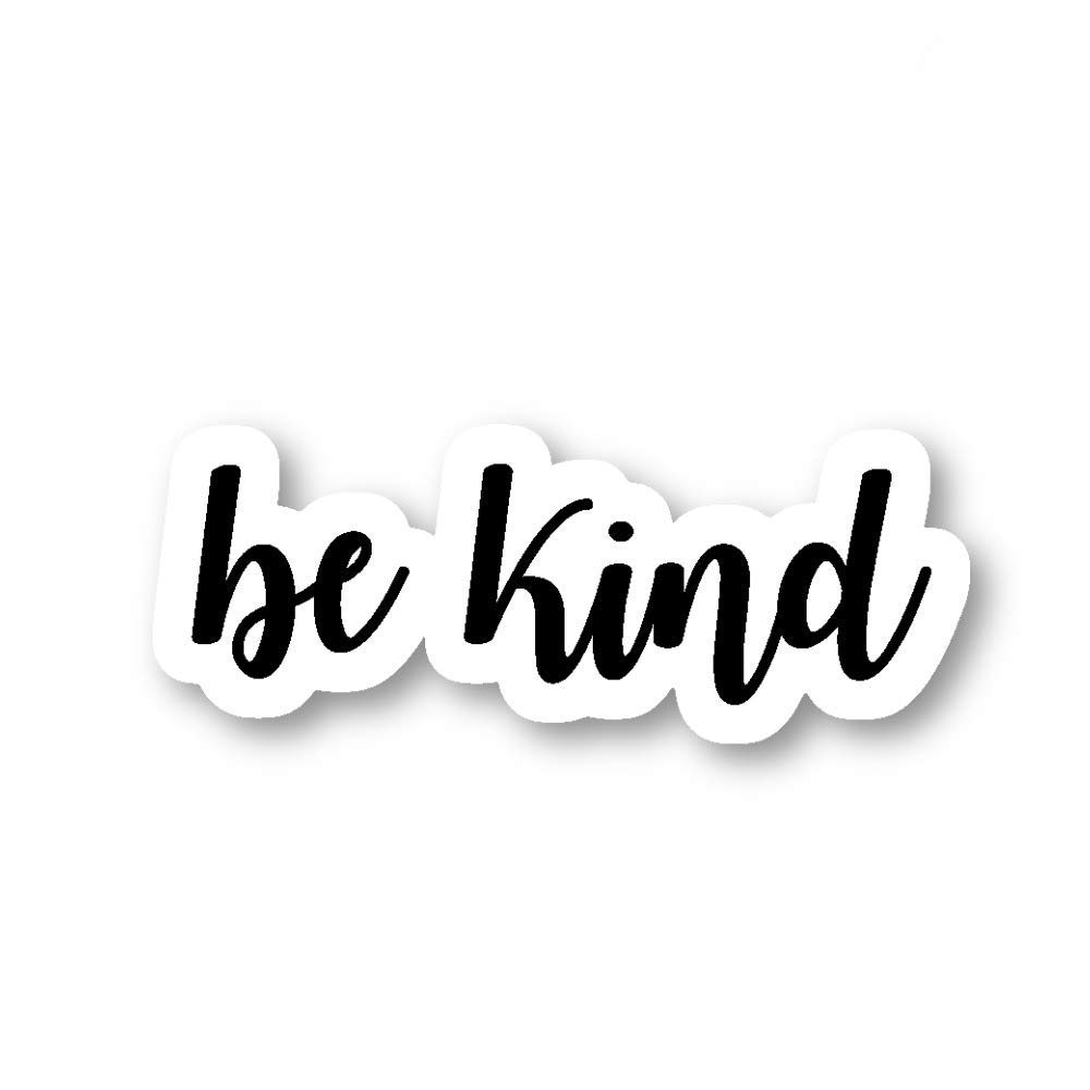 Amazon.com: Be Kind Sticker Inspirational Quotes Stickers - 3 Pack ...