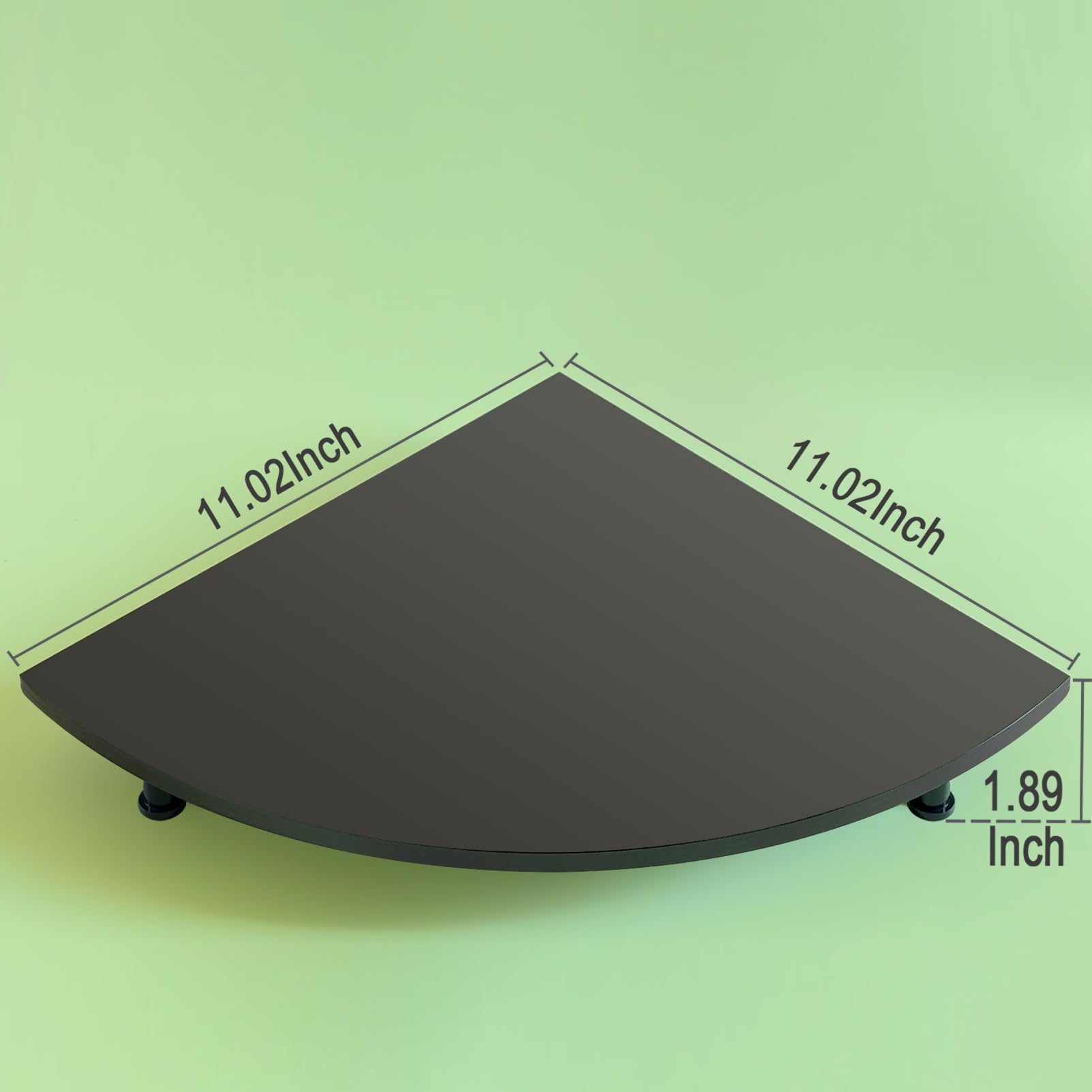 Snapklik.com : Acrylic Corner Riser Tray For Bathroom Counter