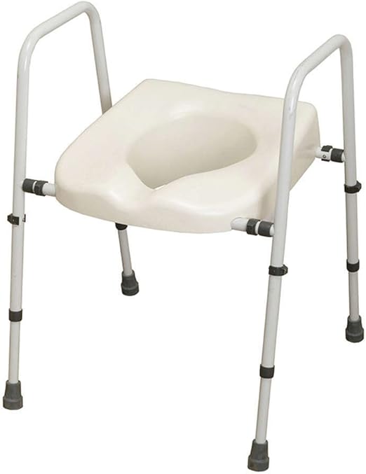 NRS Healthcare M66613 Mowbray Lite Adjustable Toilet Seat & Frame ...