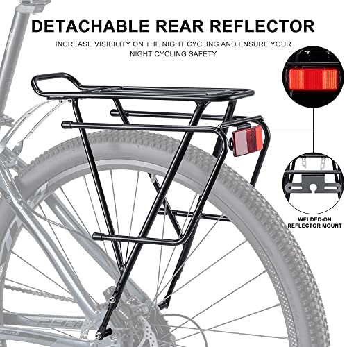 Snapklik.com : CXWXC Rear Bike Rack - Bike Cargo Rack For Disc Brake ...