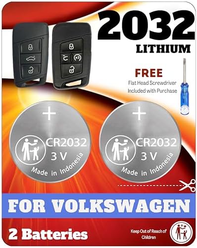 Amazon.com: ZIWLU 2Pack CR2025 Remote Key Fob Battery Replacement for ...