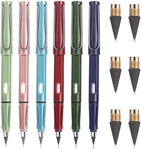 Amazon.com: Yolev 6 Sets Inkless Magic Pencil Everlasting Pencil ...
