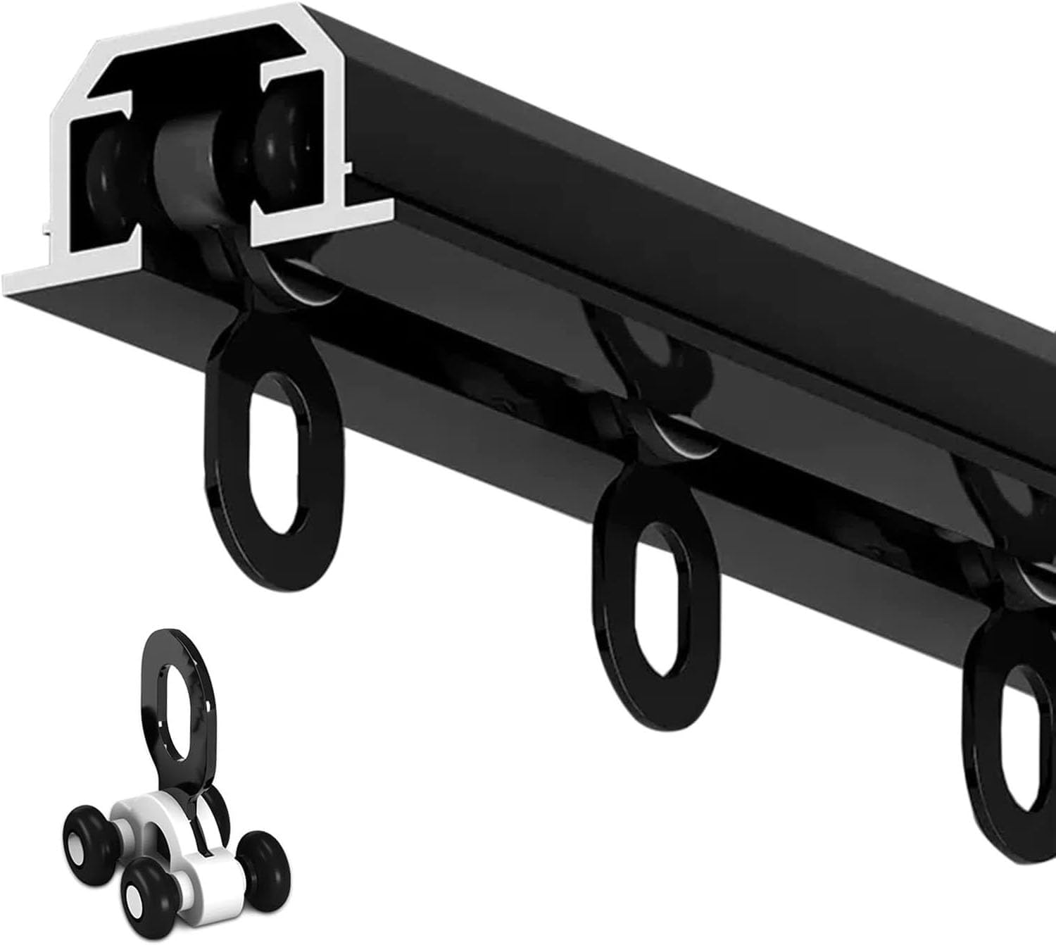 Amazon.com: Embedded Invisible Curtain Track Ceiling Mount, Room ...