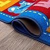 Amazon.com: Rugshop Kids Educational Learning Alphabet Symbols Non Skid ...