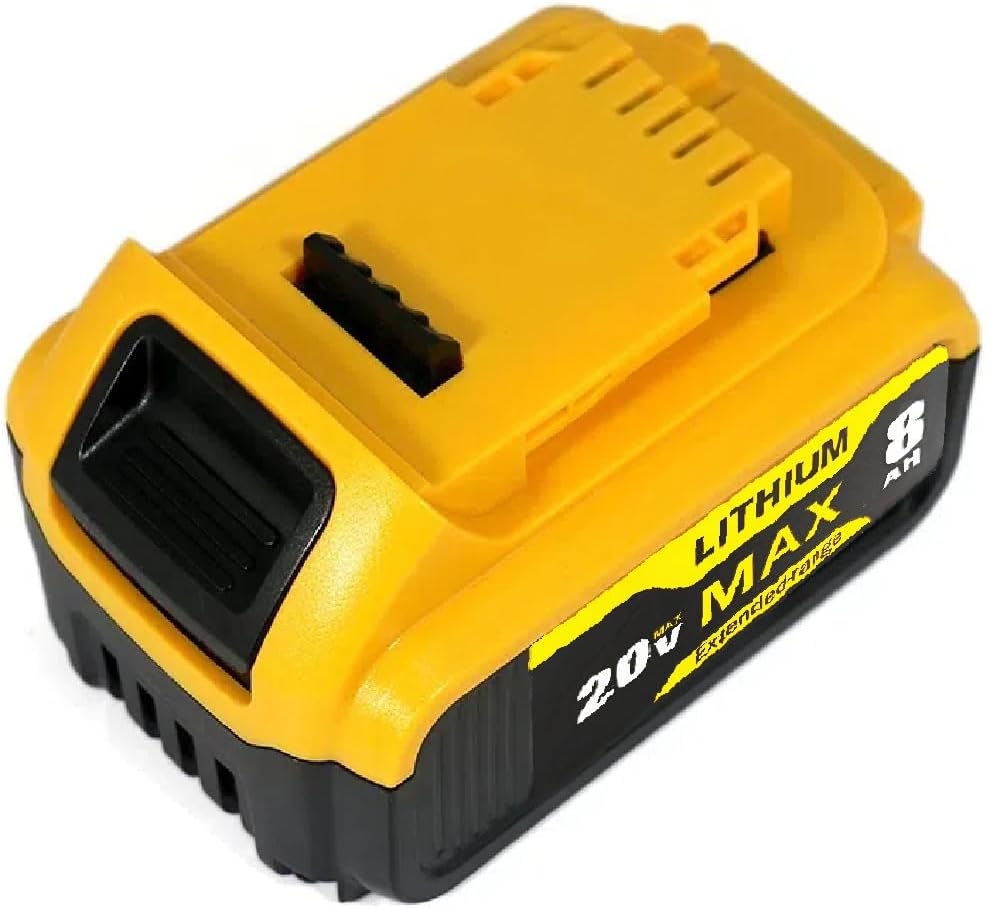 Amazon.com: Hktenhope 20V 8Ah Battery Replacement for Dewalt Power Tool ...