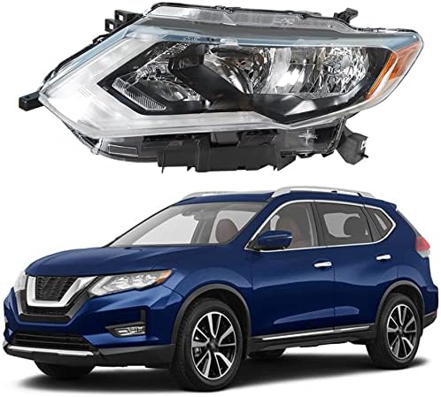 Amazon.com: EnSyuSuMa 2017 2018 2019Nissan Rogue Headlight Assembly ...