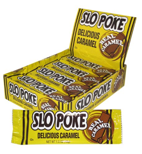 Amazon.com : Slo Poke Bars (Pack of 24) : Caramel Candy : Grocery ...